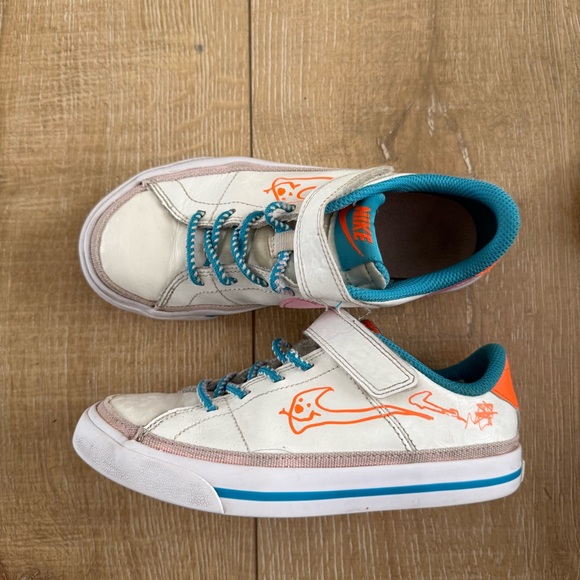 Nike | Shoes | Colorful Nike Velcro Shoes 3c | Poshmark